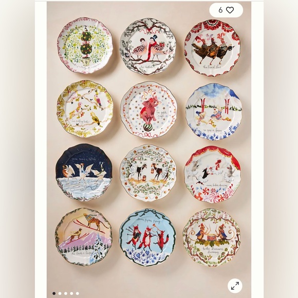 Anthropologie | Kitchen | Nib Anthropologie Inslee Farris Menagerie ...